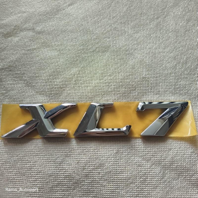 Jual emblem logo tulisan tipe XL 7 original | Shopee Indonesia