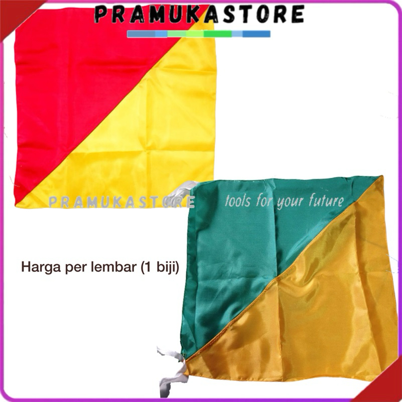 Jual Bendera Semaphore Pramuka (Per lembar) Bendera Semaphor Hizbul ...
