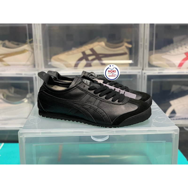 Jual Sepatu ONITSUKA TIGER Mexico 66 All Black /Leather | Shopee Indonesia