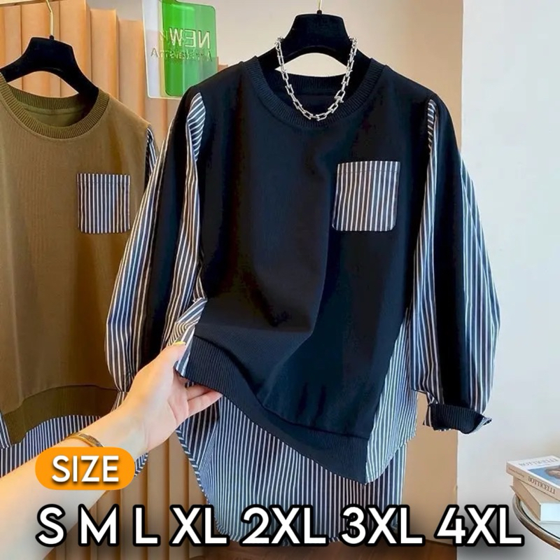 Jual NAKAGAMI Blouse Kemeja Kerja Bahan Adem Big Size Ukuran Size S M L XL 2XL 3XL 4XL XXL XXXL ...