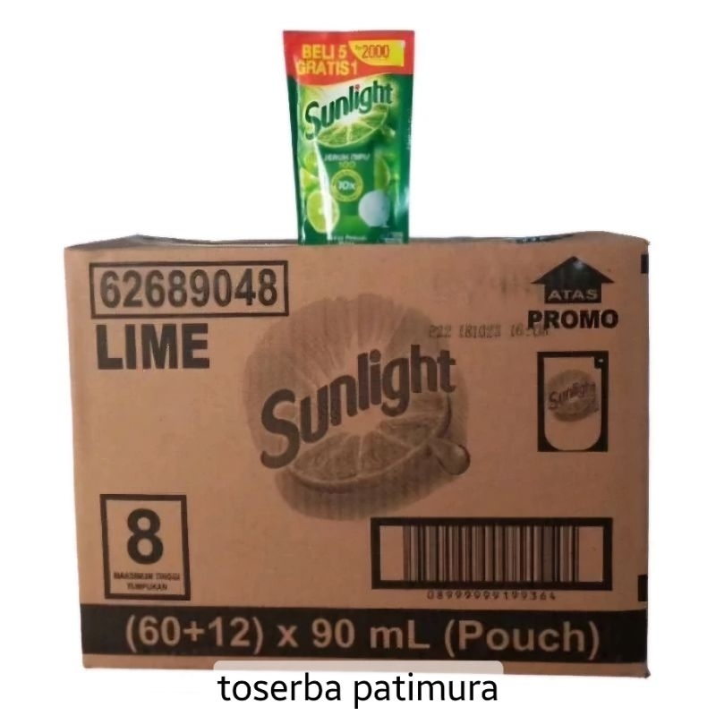 Jual Sunlight 2000an 90ml/100gr Harga per 1 Karton (isi 72pcs) | Shopee ...