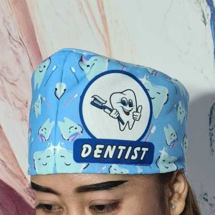 Jual Headcap Dokter Gigi / Topi Medis / Hair Cap Dokter Gigi/ Surgical ...