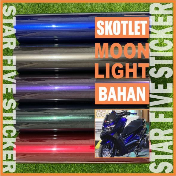Jual Sticker Stiker Skotlet Motor Moonlight Pet | Shopee Indonesia