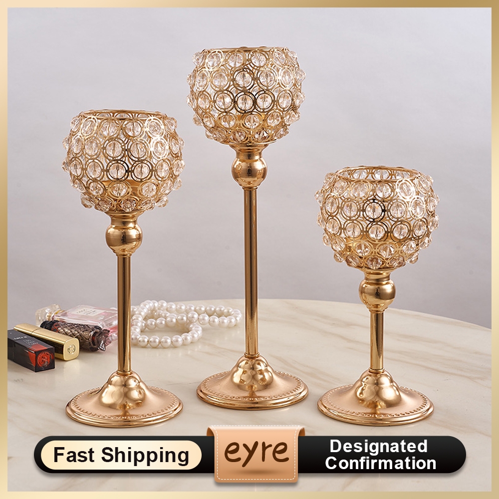Jual Eyre Tempat lilin Netflix kristal mewah cahaya Prancis tempat ...
