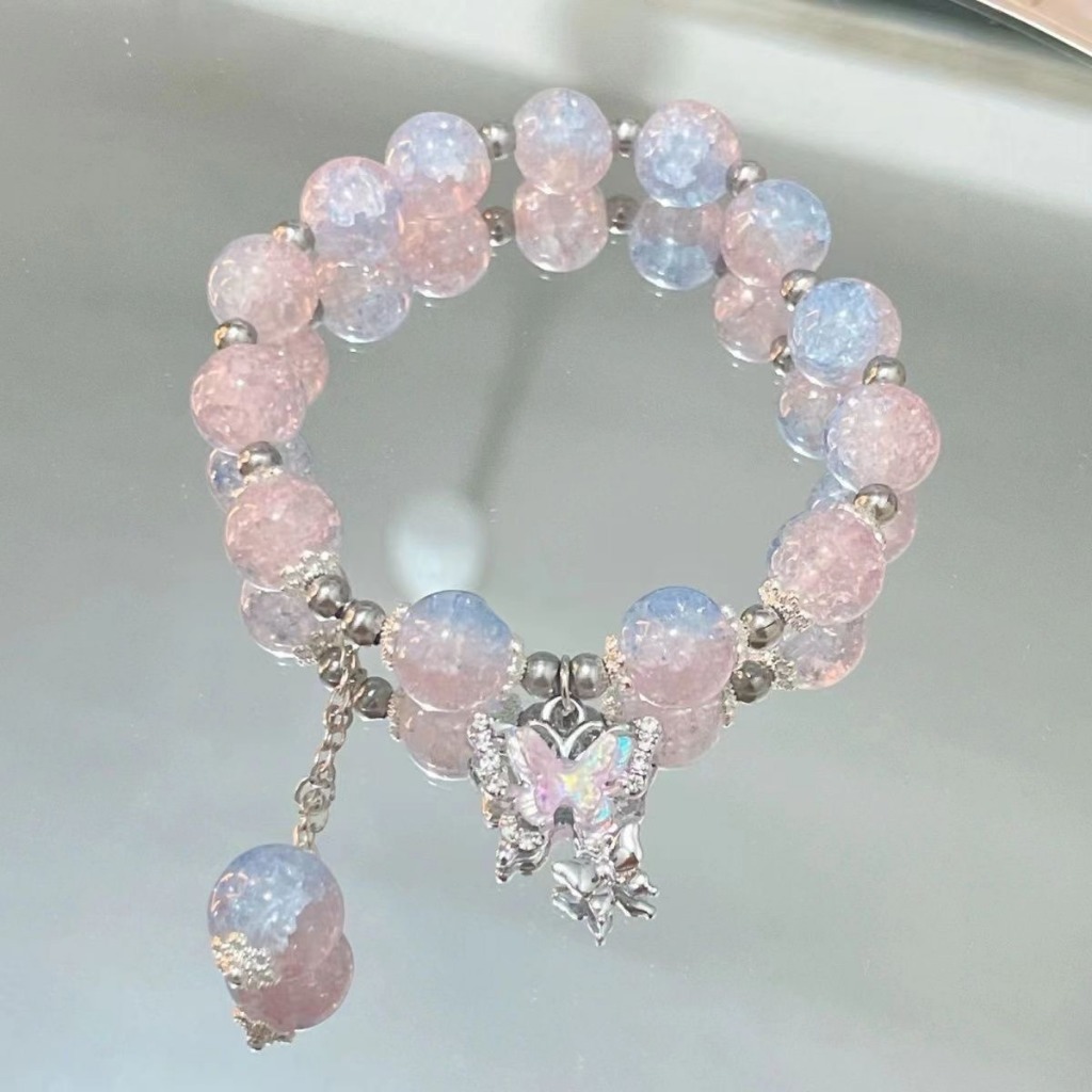 Jual Pastel Beads Collection Gelang Manik-Manik Warna-Warni Korea ...