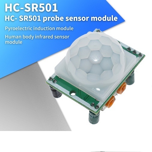 Jual Kit HC-SR501 PCB Biru Sensor Deteksi Manusia Gerak Infrared Motion ...