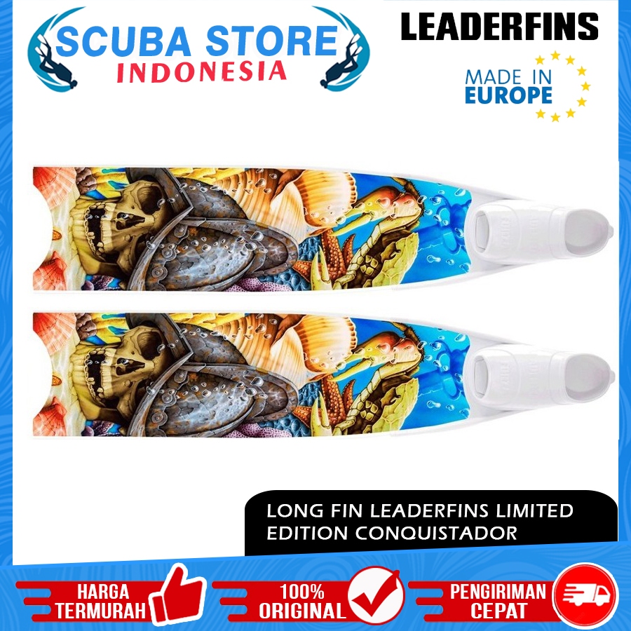 Jual Long Fin Leaderfins Limited Edition Conquistador Pure Carbon ...