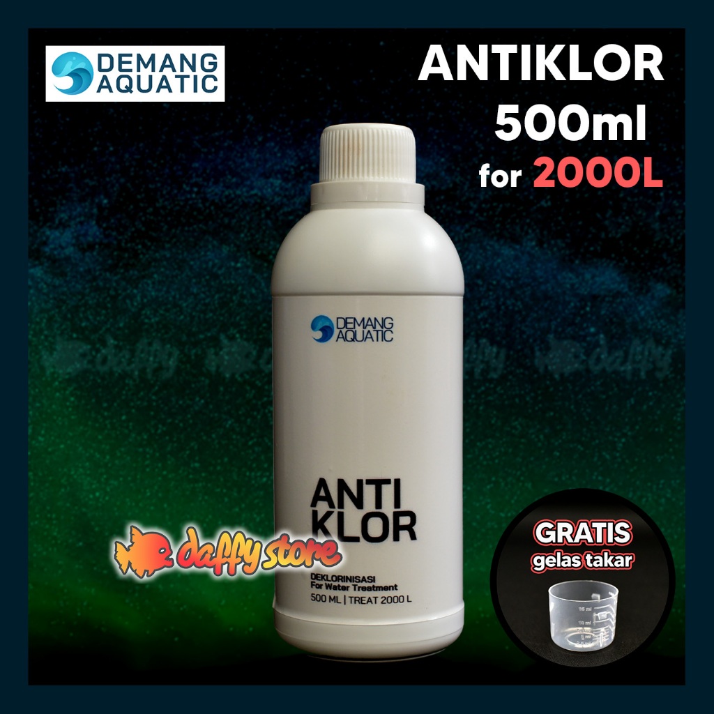 Jual ANTI KLOR Docnoi 500 ml KONSENTRAT for 2000 L - anti chlorin / anti klorin / anti ...