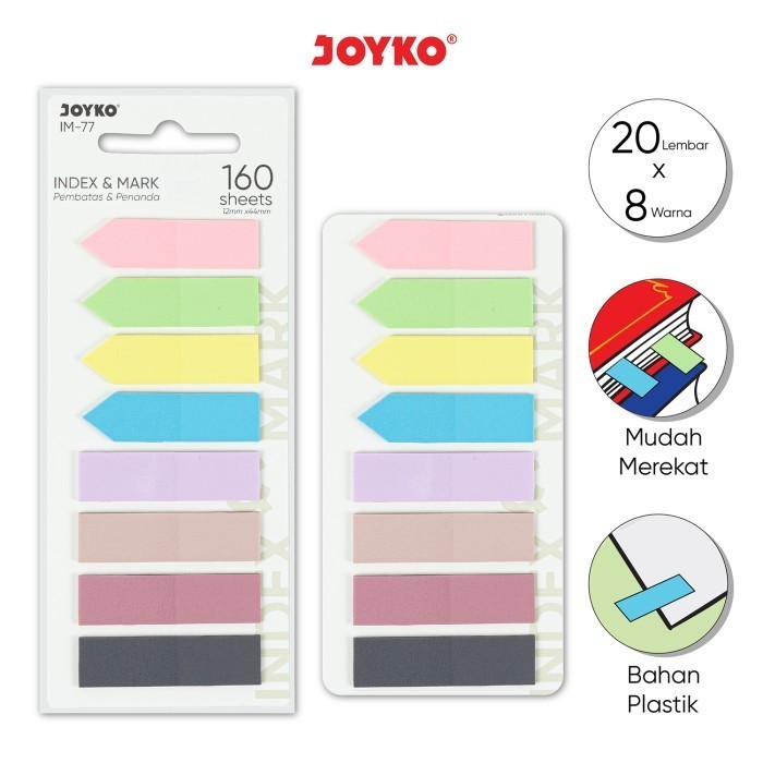 Jual Index Mark Penanda Pembatas Joyko IM-77 Plastik | Shopee Indonesia