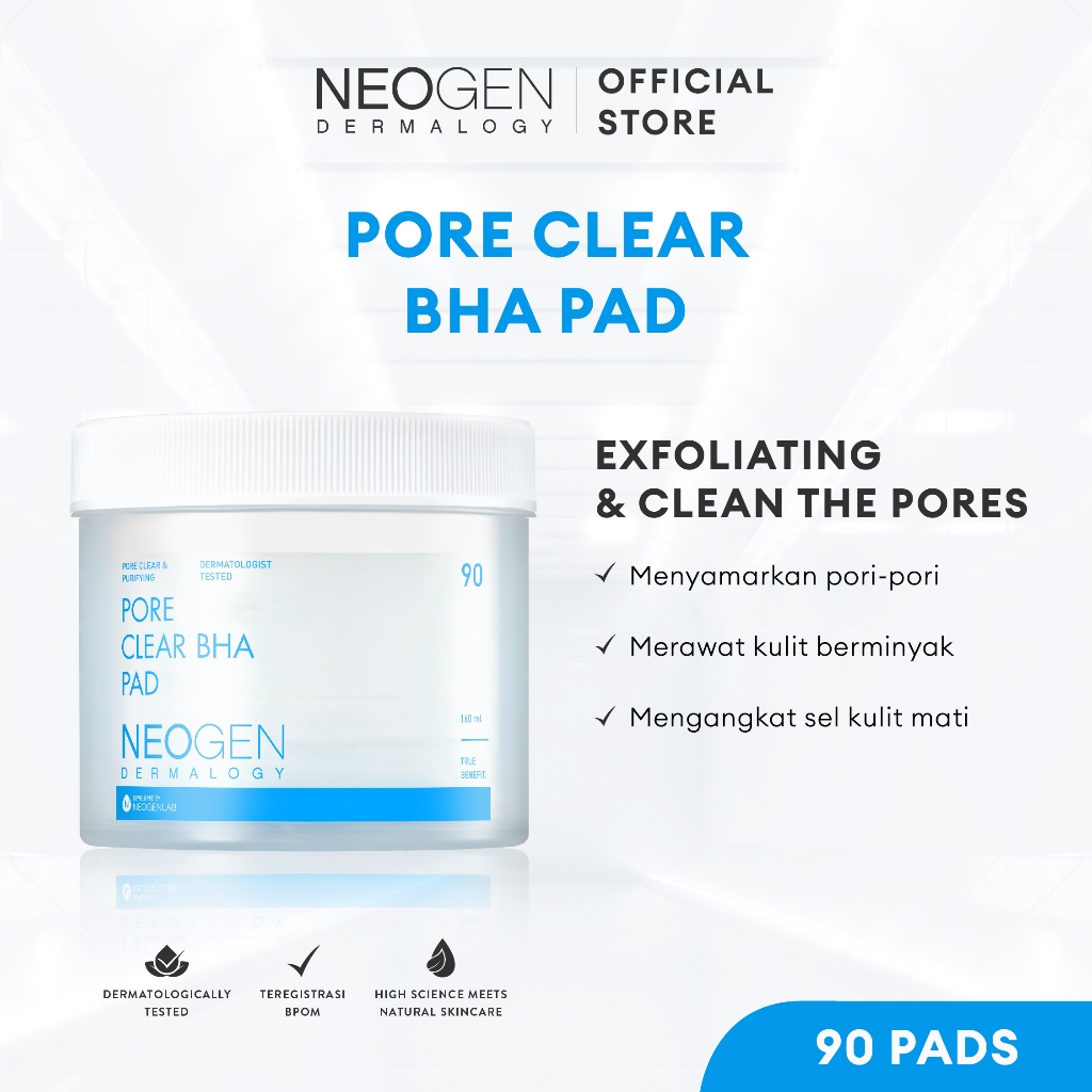 Jual NEOGEN DERMALOGY Pore Clear BHA Pad (90 Pads) | Shopee Indonesia