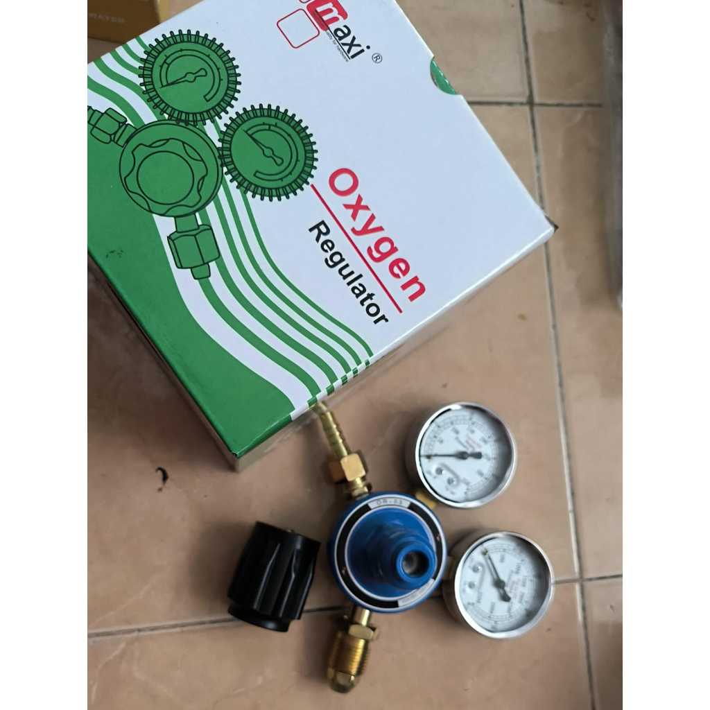 Jual Regulator Oxygen Regulator Oxygen Meteran Las Tabung Oksigen Welding | Shopee Indonesia