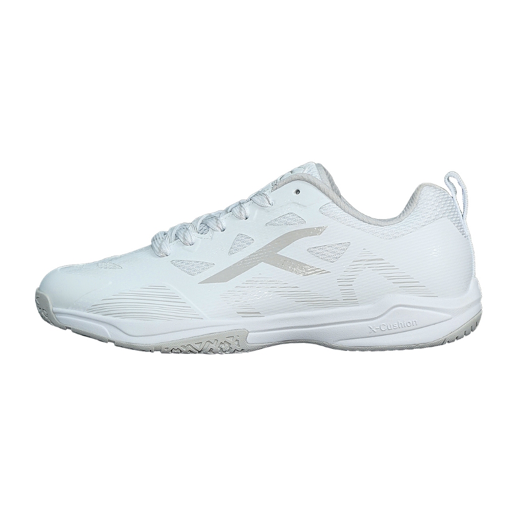 Jual Hundred Badminton Shoes Beast Pro HBFS-3M098-2 White/Grey | Shopee ...