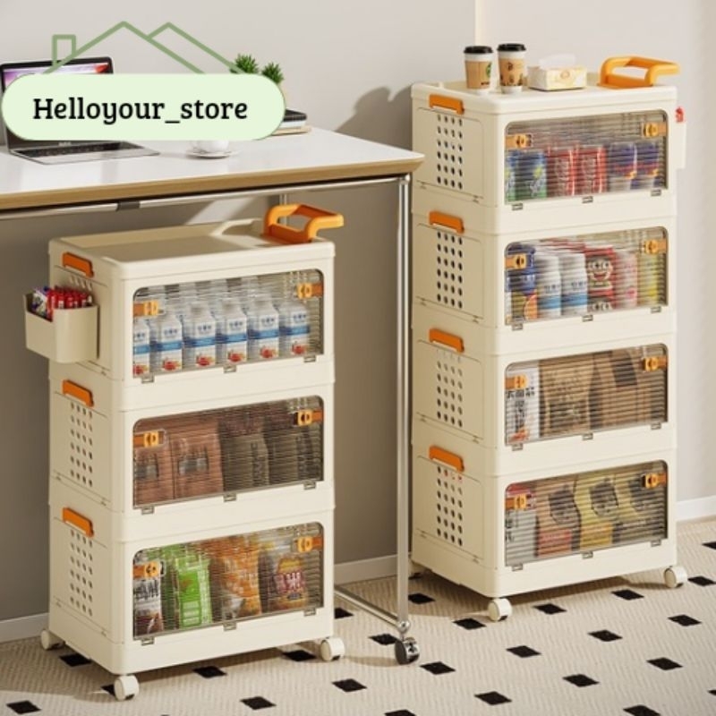 Jual Kontainer Box Lemari Pakaian Lipat Minimalis/ Lemari Box Susun ...