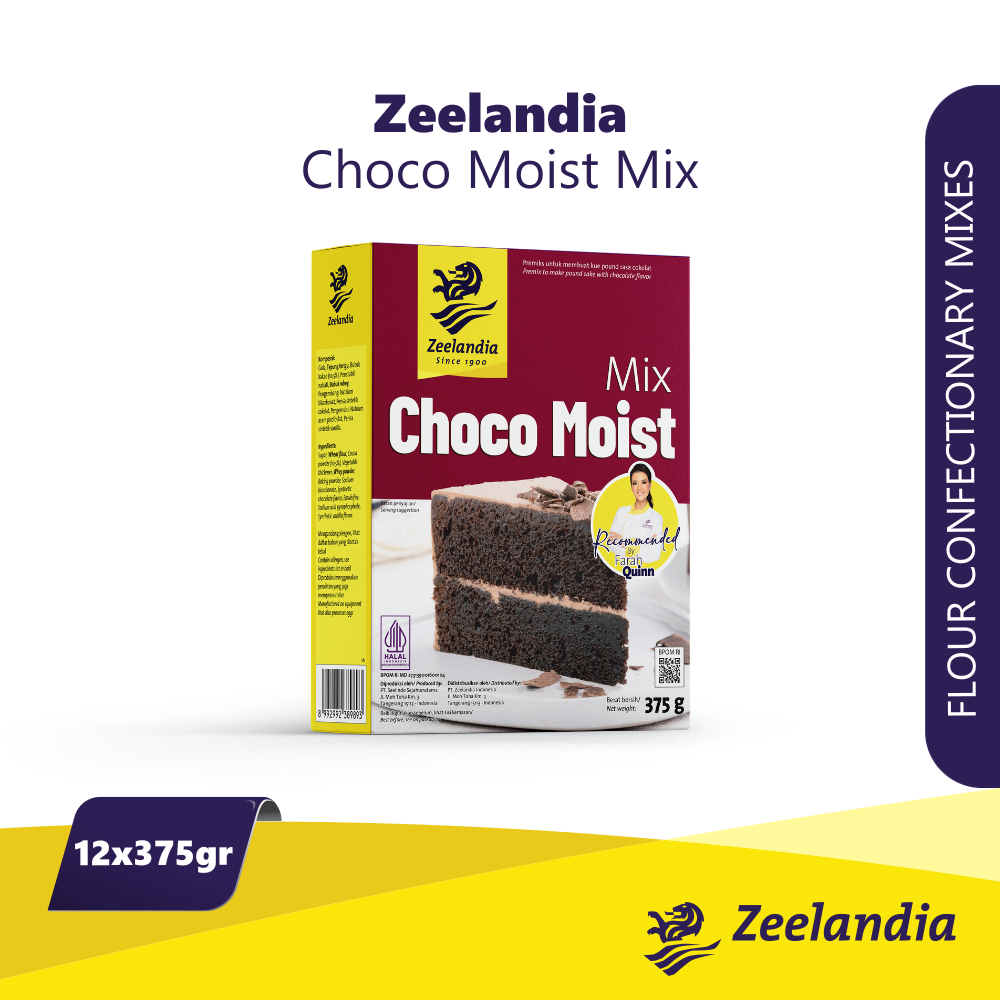 Jual ZEELANDIA CHOCO MOIST MIX 375 G | Shopee Indonesia