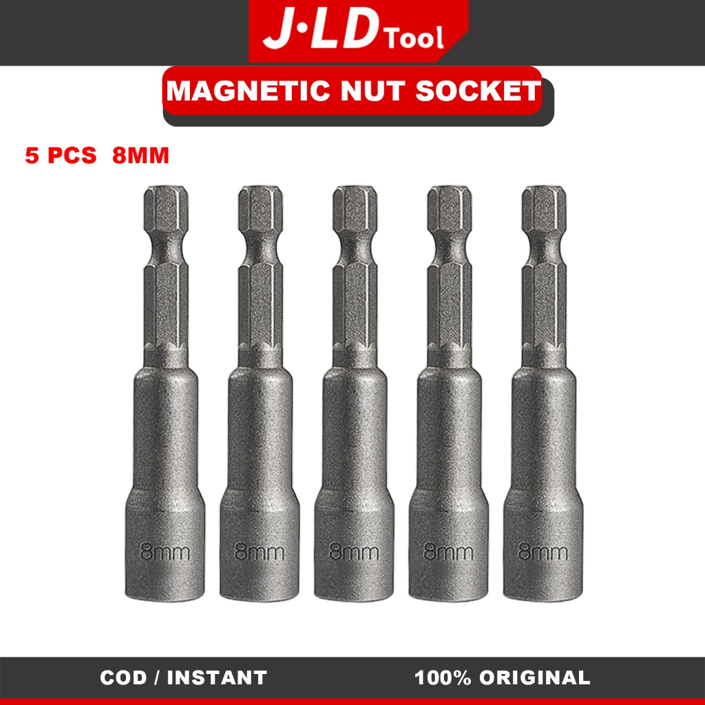 Jual JLD Mata kunci shock Mata Roofing Magnetic Hex Power Nut Baut Ruping Baja Ringan Konektor ...