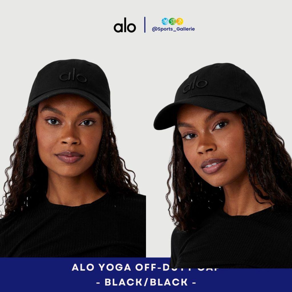 Jual Al0 Yoga Off Duty Cap - Black | Shopee Indonesia