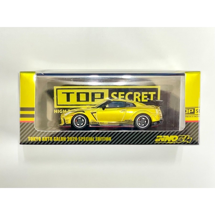 Jual 1/64 Inno64 Nissan GTR R35 Top Secret Tokyo Auto Salon | Shopee ...
