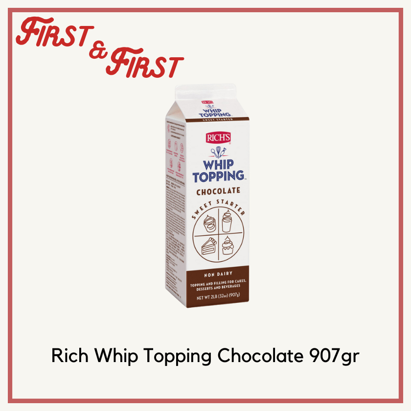 Jual Rich Whip Topping Chocolate 907gr | Shopee Indonesia