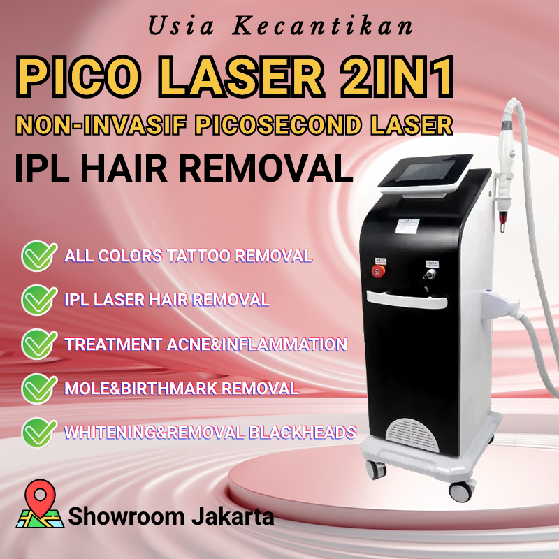 Jual Pico laser 2in1 non-invasif picosecond Laser ipl hair removal alat ...