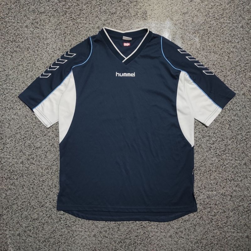 Jual Jersey Kaos Vintage Classic 90s Block Core Logo Center Hummel ...