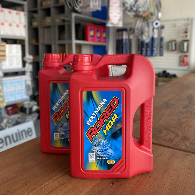Jual Pertamina Rored HDA SAE 90 4 L Oli Bak Transmisi Rored HDA SAE 90 ...