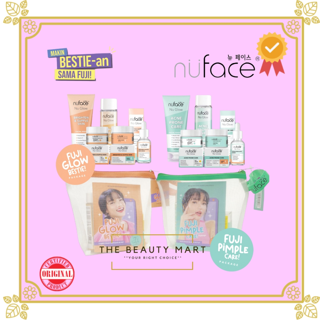 Jual NUFACE Paket Fuji Glow Bestie | Fuji Pimple Care 5in1 | Shopee ...