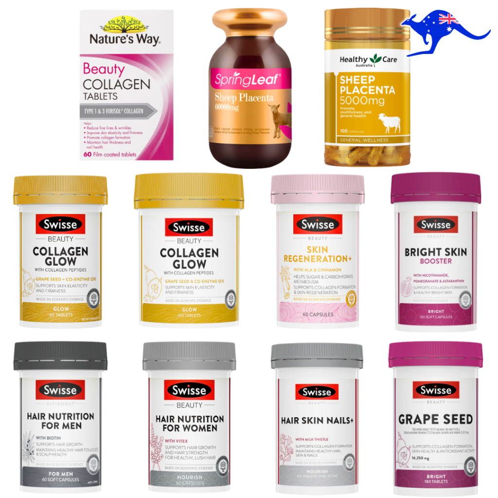 Jual Healthy Care Sheep Placenta 100 Capsules Spring Leaf Springleaf ...