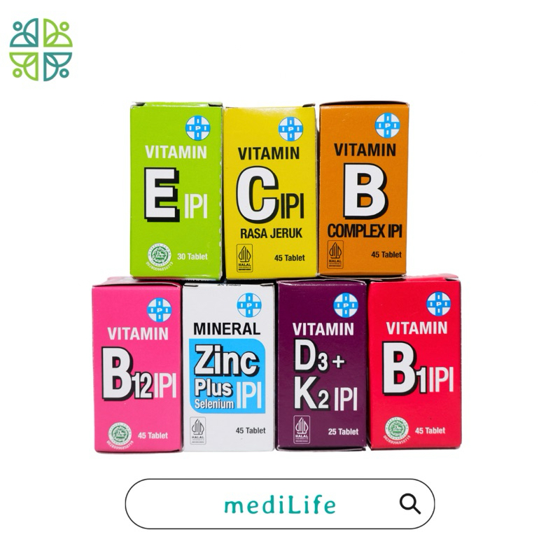 Jual VITAMIN IPI / VITAMIN A / VITAMIN C / VITAMIN ZINC MINERAL ...