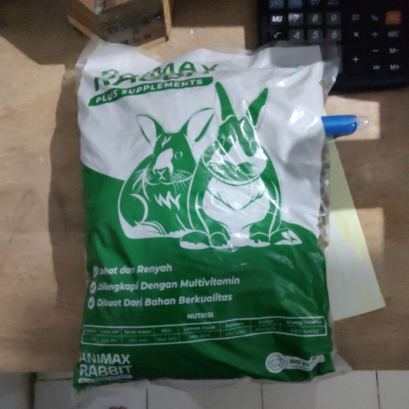 Jual Animax Plus Premium Makanan Pelet Kelinci Rabbit Food - 1Kg ...