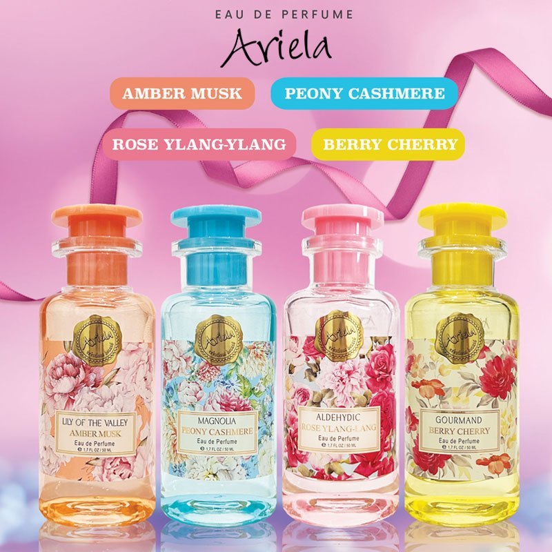 Jual Ariela New EDP Parfum Glass 50ml Halal & BPOM Certified (Pilih Variant) | Shopee Indonesia