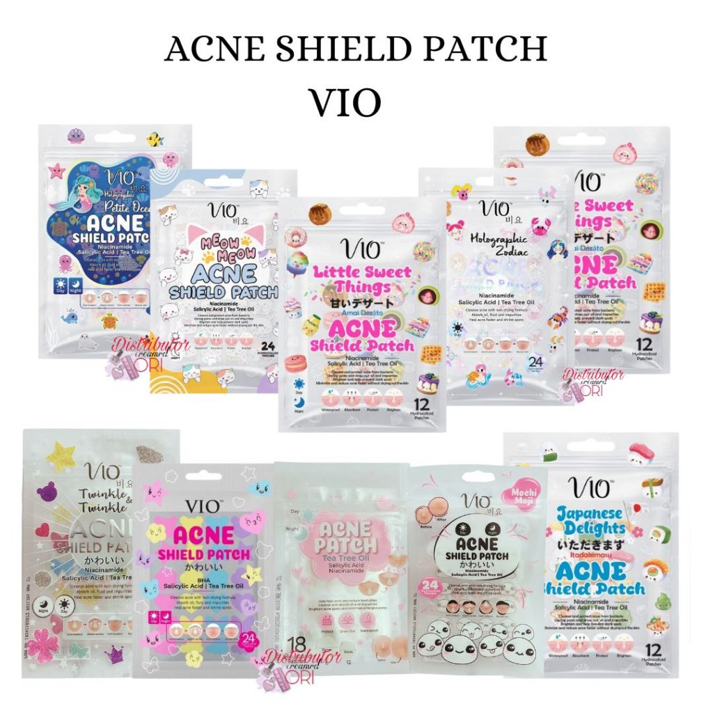 Jual Vio Acne Shield Patch Animals | acne patch | Star ColorFull ...