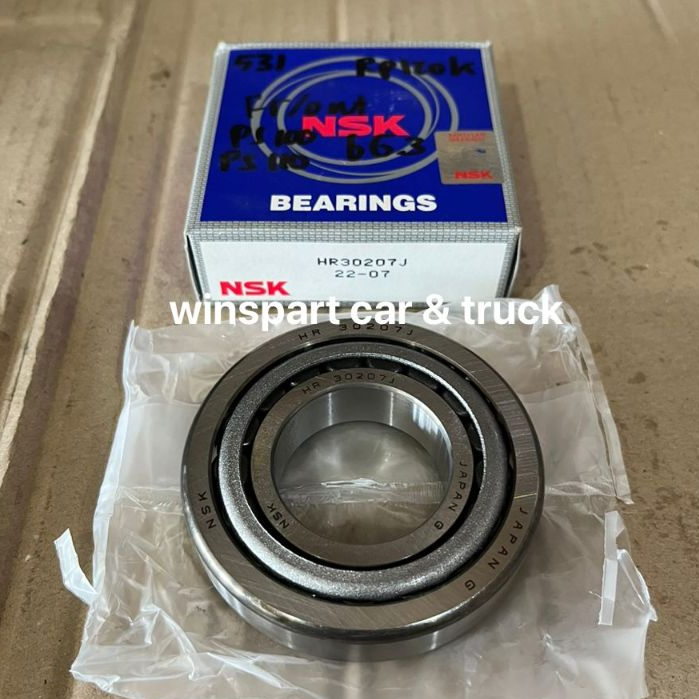 Jual Bearing Roda Depan Luar Colt Diesel PS100 30207 NSK JAPAN | Shopee Indonesia