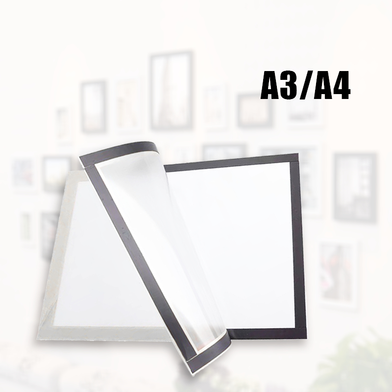 Jual A3 A4 Magnetic Tempat Poster/PVC Frosted Magnetic File Display ...