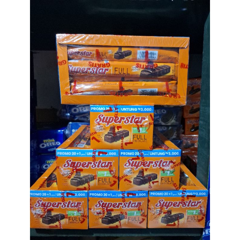 Jual Superstar Triple Choco Wafer | Shopee Indonesia