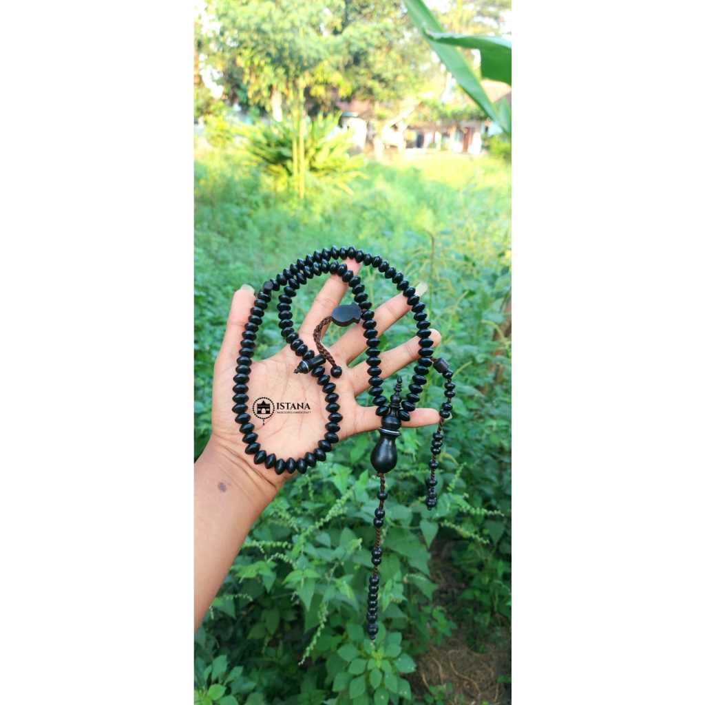 Jual Tasbih kayu galih kelor hitam 10mm | Shopee Indonesia