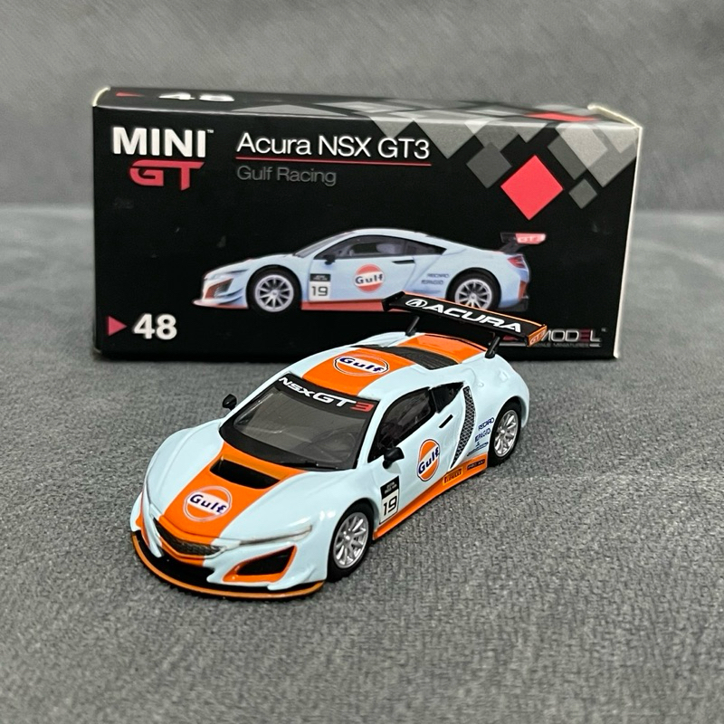 Jual mini gt acura nsx gt3 gulf | Shopee Indonesia