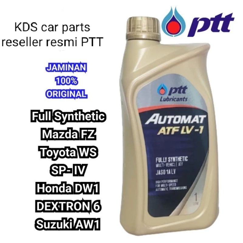 Jual Oli Matic Toyota Innova Reborn Fortuner Matik PTT LV-1 1 liter ...