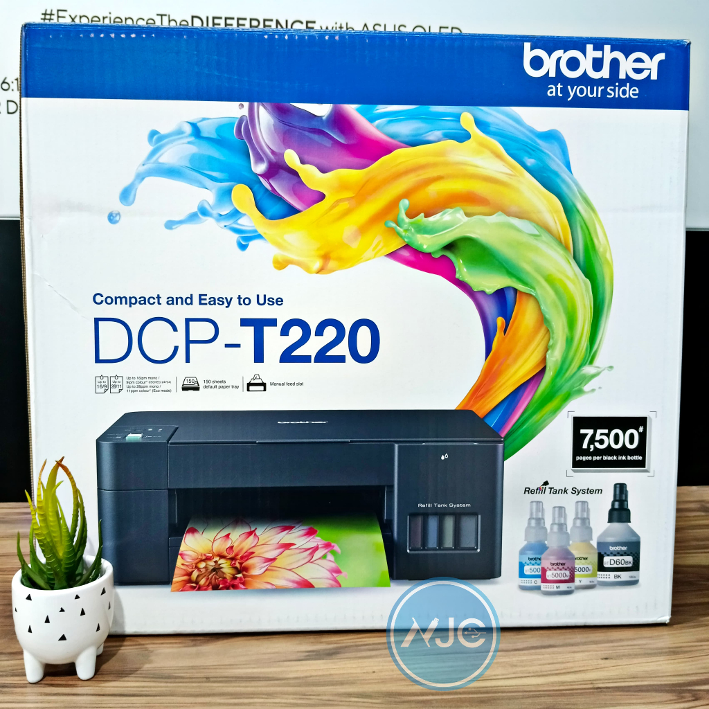 Jual PRINTER BROTHER T220 / DCP-T220 SCAN COPY A4 PRINT INKTANK ...