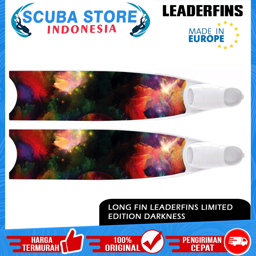 Jual Long Fin Leaderfins Limited Edition Darkness Pure Carbon ...