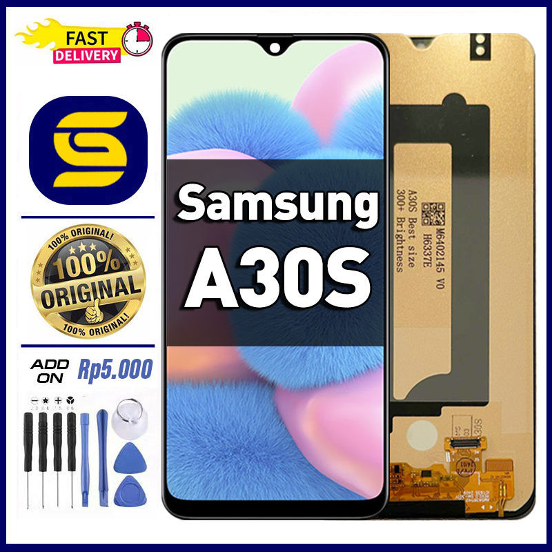 Jual LCD SAMSUNG A30S Original Touchscreen Fullset Compatible For Glass Digitizer ori asli ...