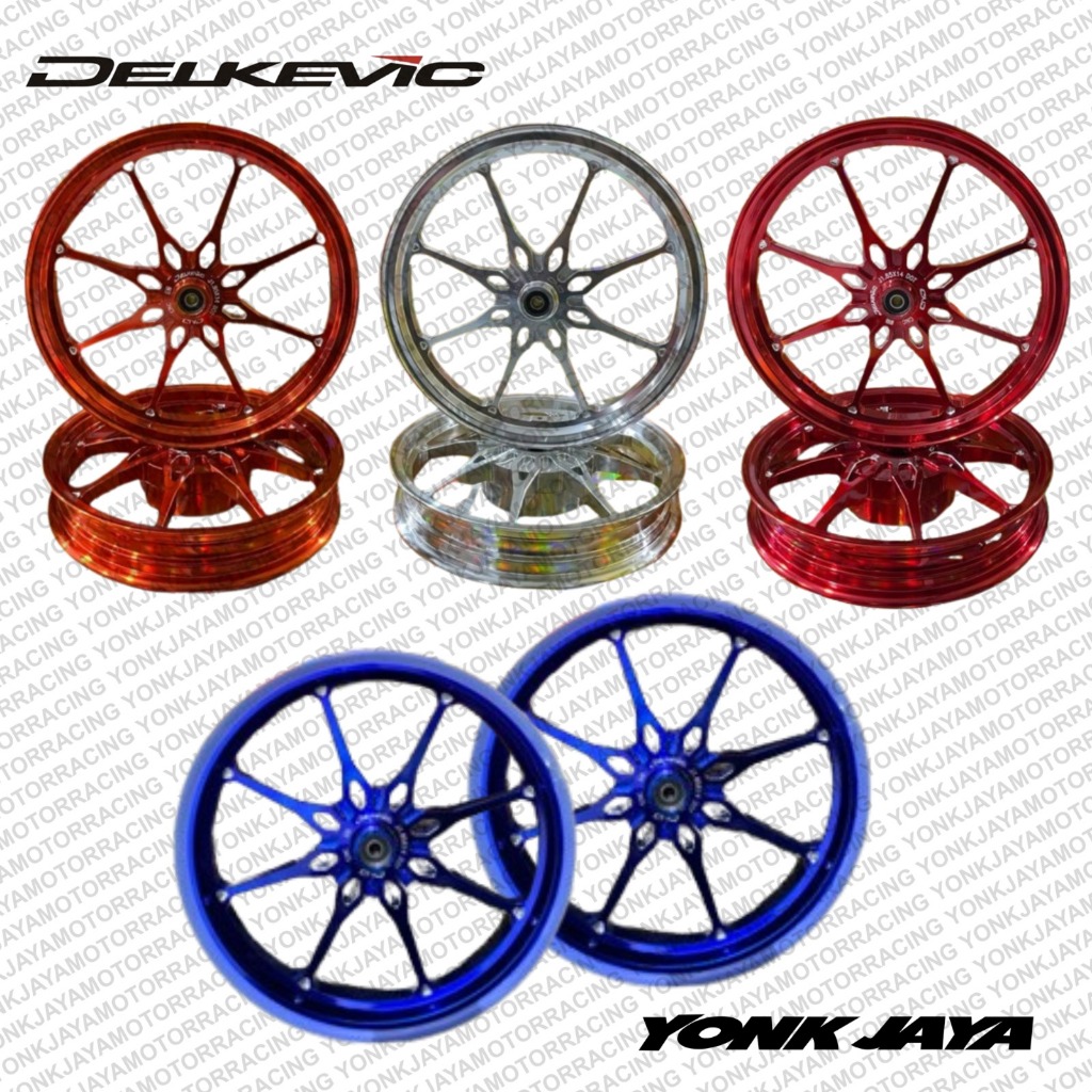Jual VELG DELKEVIC MIO SPORTY / VELG DELKEVIC MIO D8 | Shopee Indonesia
