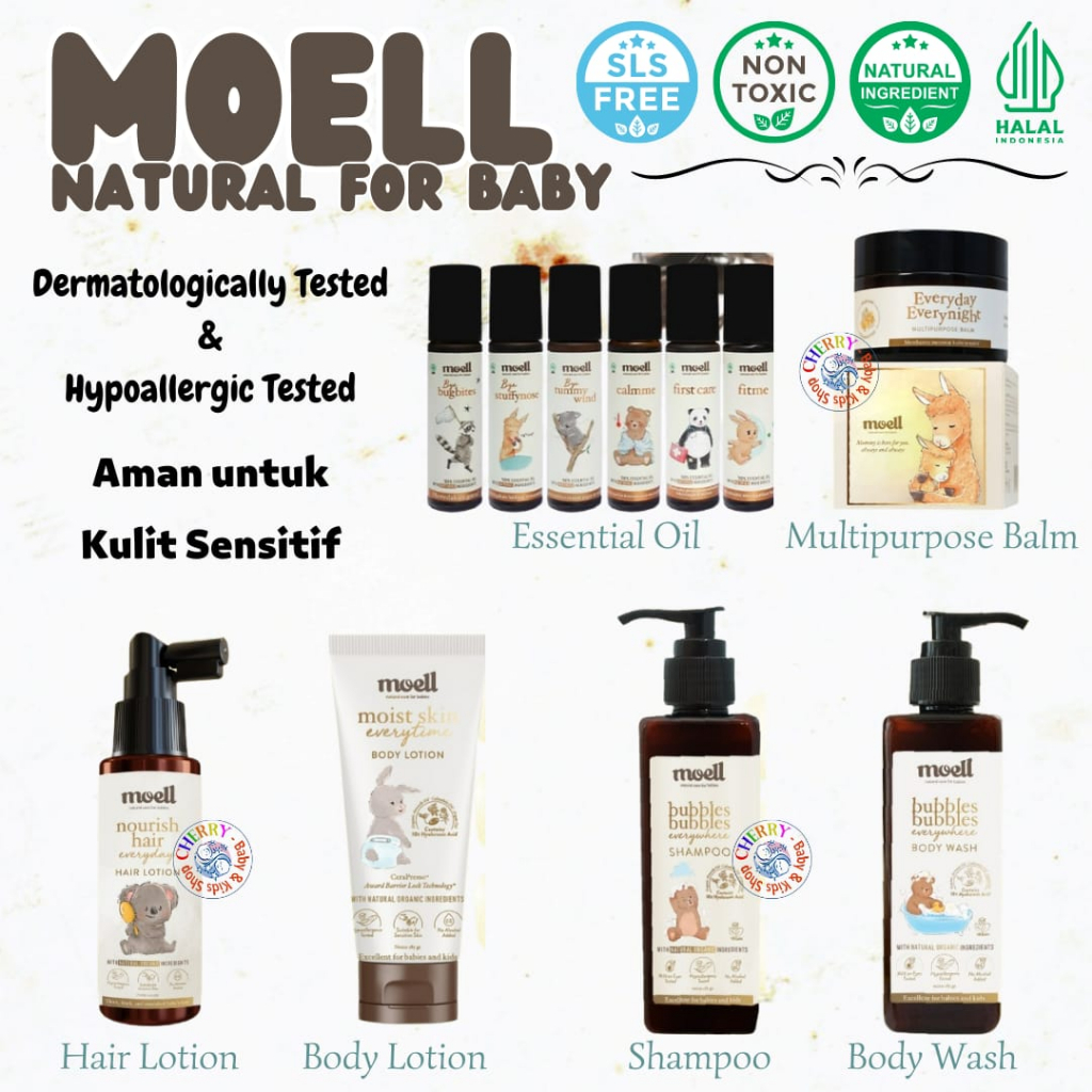 Jual Moell Baby Care All VArian READY STOCK | Shopee Indonesia