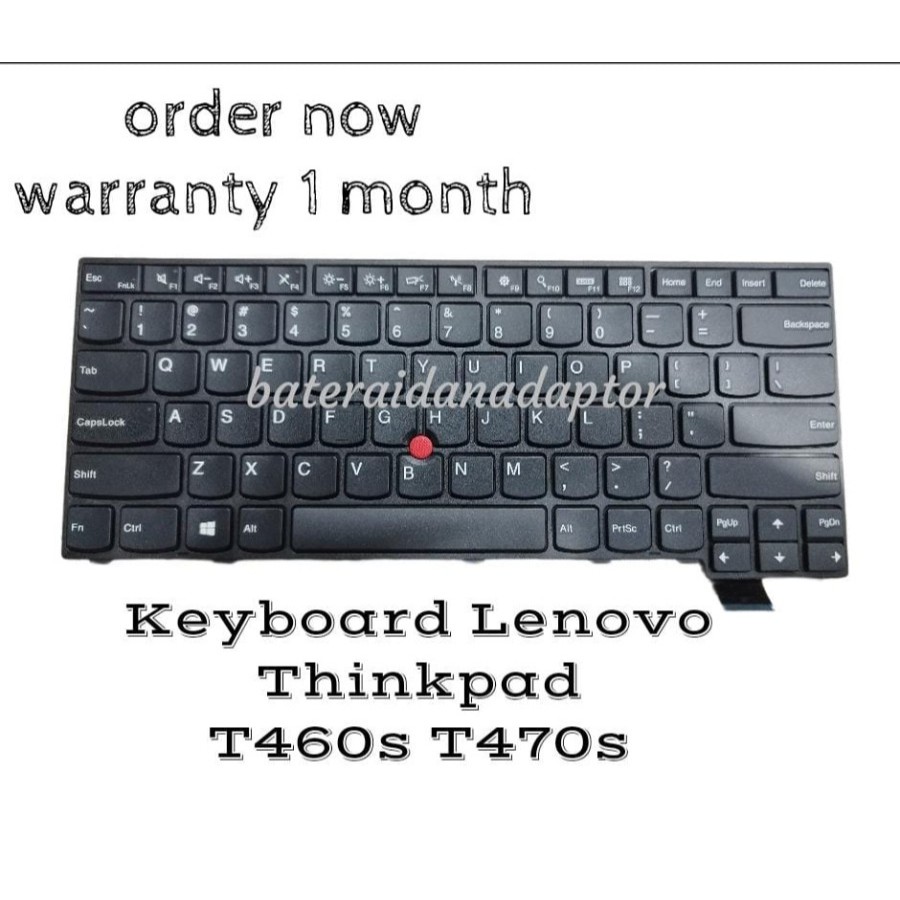 Jual Keyboard Lenovo Thinkpad T460S T470S Pointer Non Backlight ...