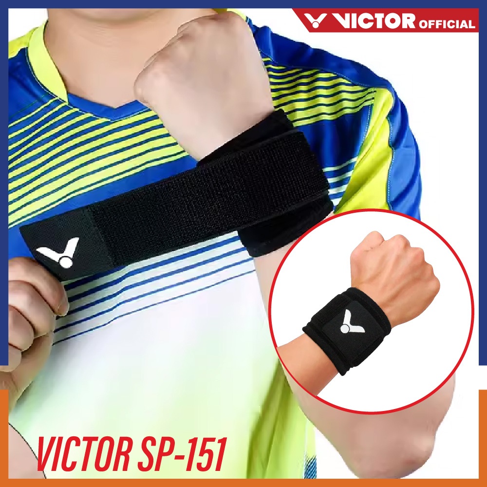 Jual Supporter Deker Tangan VICTOR SP-151 C Pressure Wrist Belt Wristband / SP151 / SP 151 C ...
