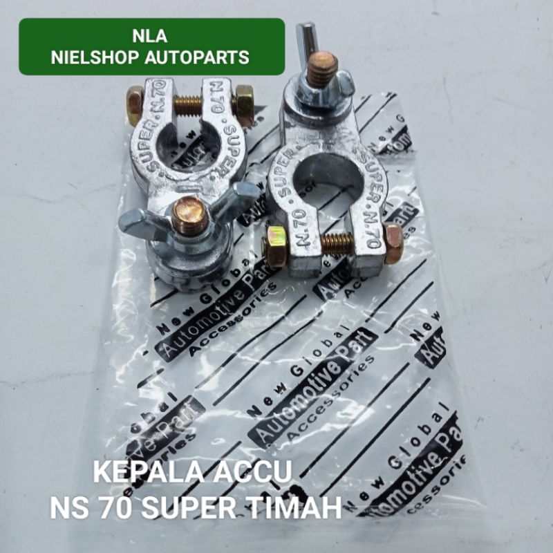 Jual Kepala accu Ns 70 Super Timah | Shopee Indonesia