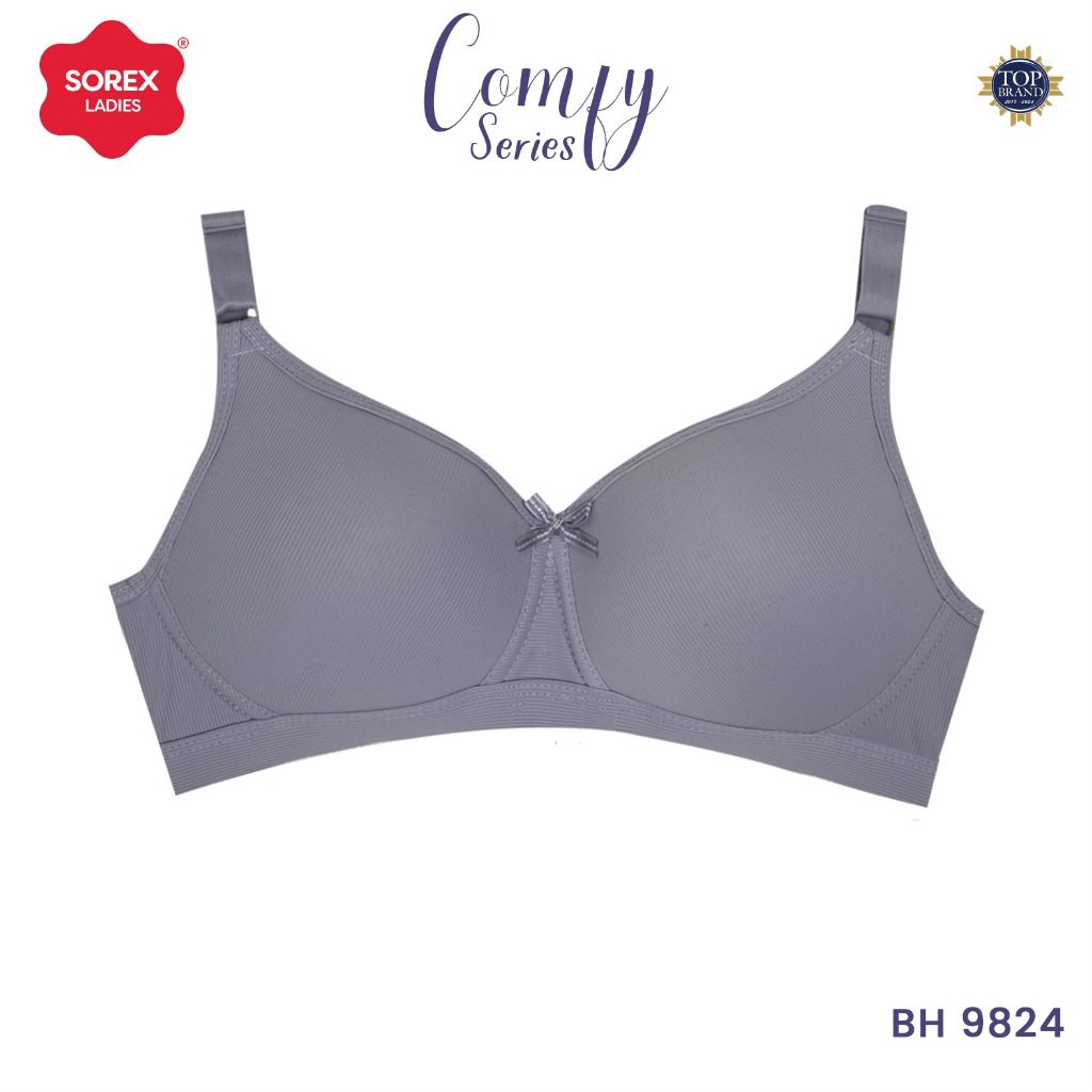 Jual Sorex Bra Tanpa Kawat Busa Kait 3 Cup A-B Full Cup Nilon Mix Comfy ...