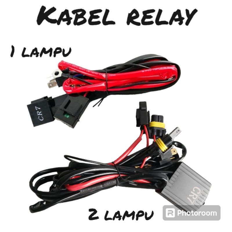 Jual Kabel Relay Tipe Socket H4 Motor Dan Mobil Relay Set Super ...