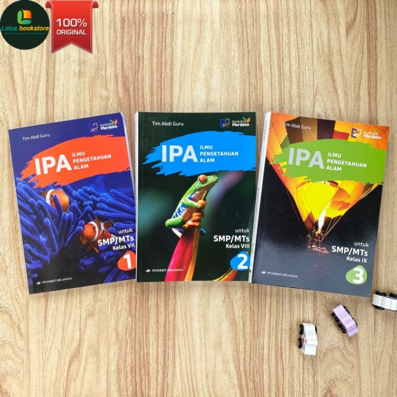 Jual IPA SMP Kelas 7 8 9 - Kurikulum Merdeka - Penerbit Erlangga - Buku ...