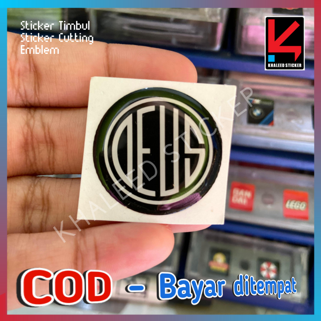 Jual STICKER TIMBUL LOGO DEUS EMBLEM KALIPER REM STIKER AKSESORIS MOTOR ...