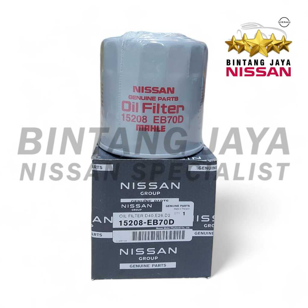 Jual Oil FIlter Oli Nissan Navara Frontier D40 NP300 D23 Terra Original Nissan 15208-EB70D ...